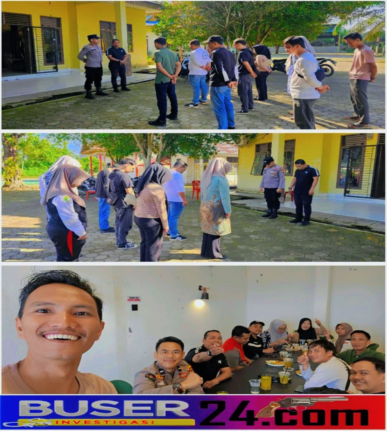 Bhabinkantibmas Desa Angkasa Gelar Apel Pagi dan Silaturahmi Bersama ...